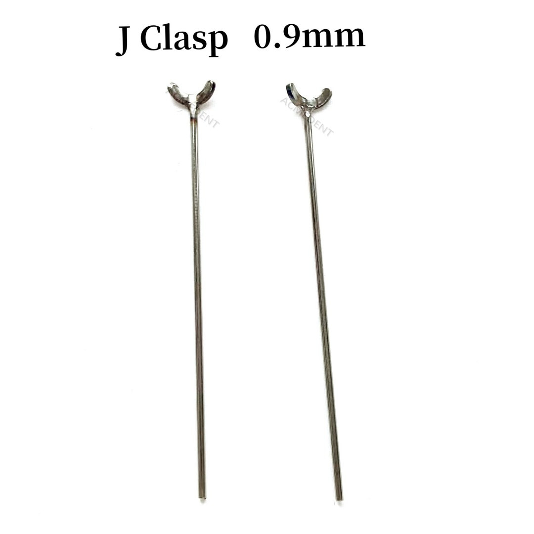 50Piece Dental Ball Retainer J Clasp Ortho Oblique Clasps 0.9 Y-Type ...