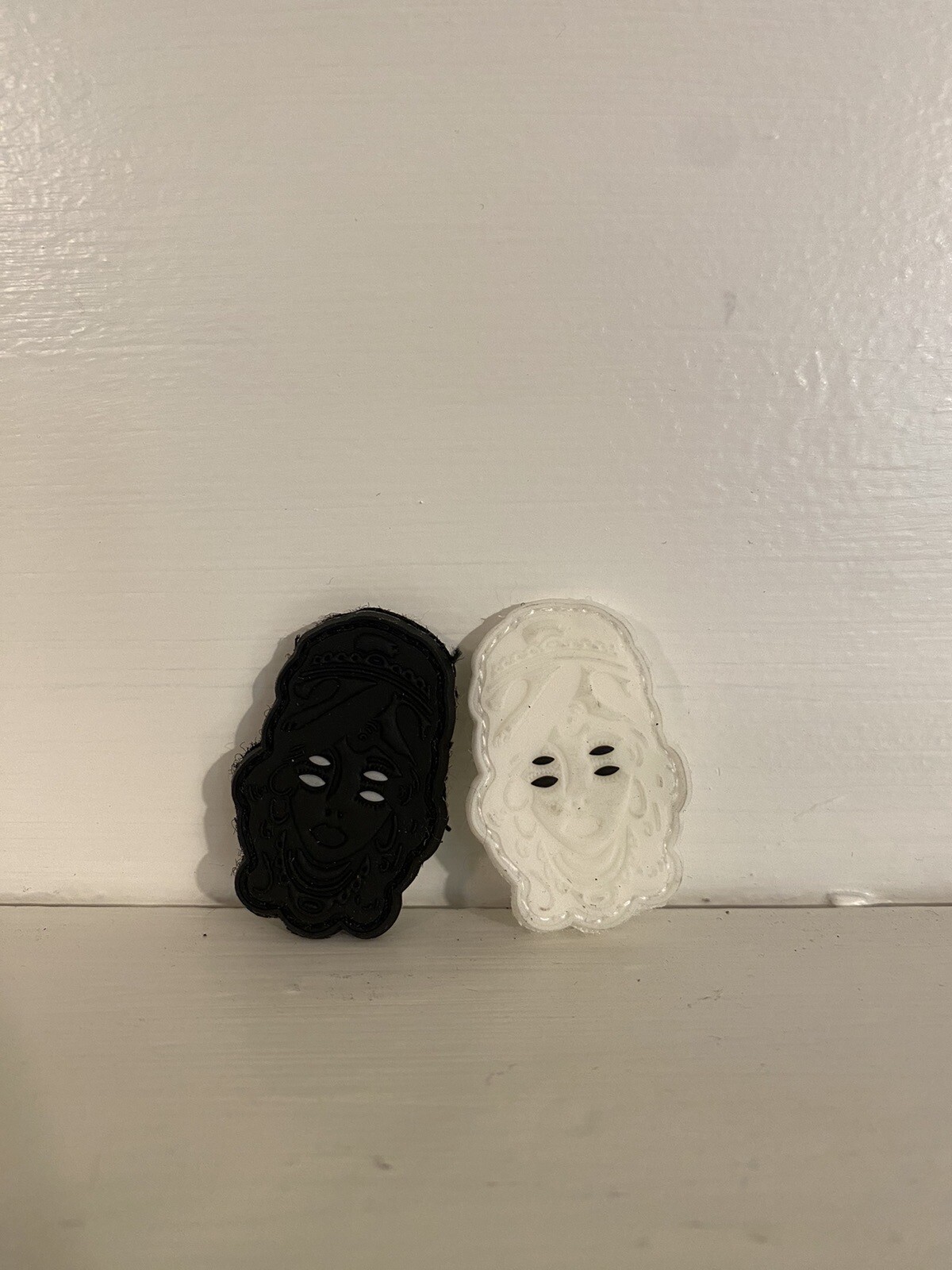 WRMFZY BABY G MINI WHITE AND BLACK GLOW GYPSY PVC PATCH | eBay