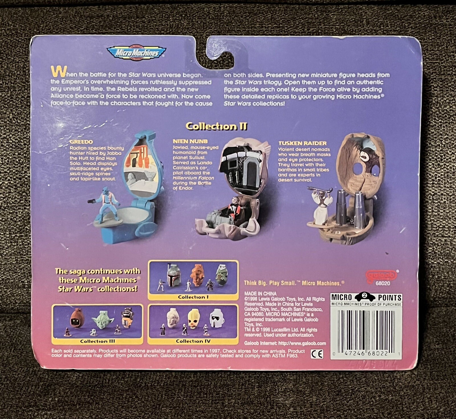 Star Wars Micro Machines Mini Heads Greedo Nien Numb Tusken Raider | eBay