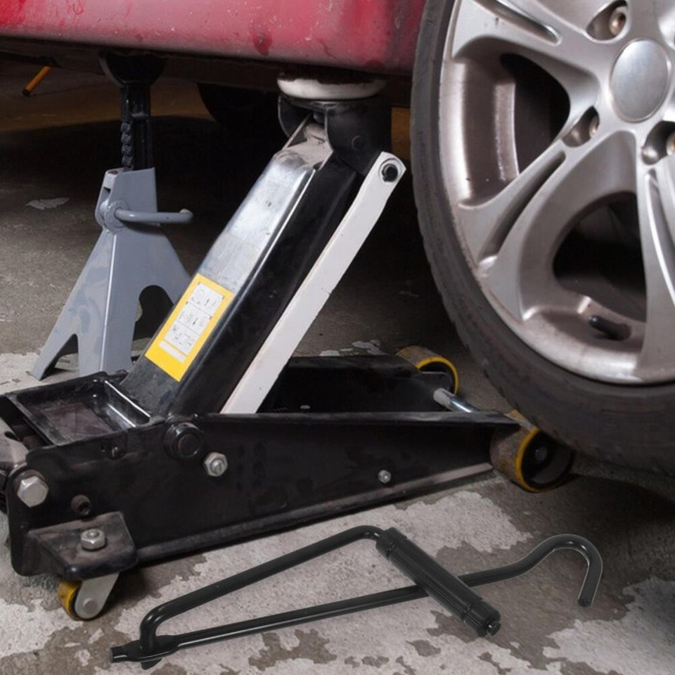 Car Foldable Hand Jack Rocker Folding Handle Scissor Jack Rocker ...