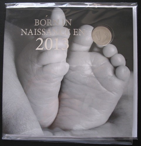 Canada Born in 2013 5 Coin Set Special Baby Feet Quarter | eBay