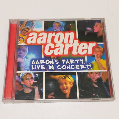 AARON CARTER - AARON'S PARTY live in concert 2001 vcd -org indonesia ...