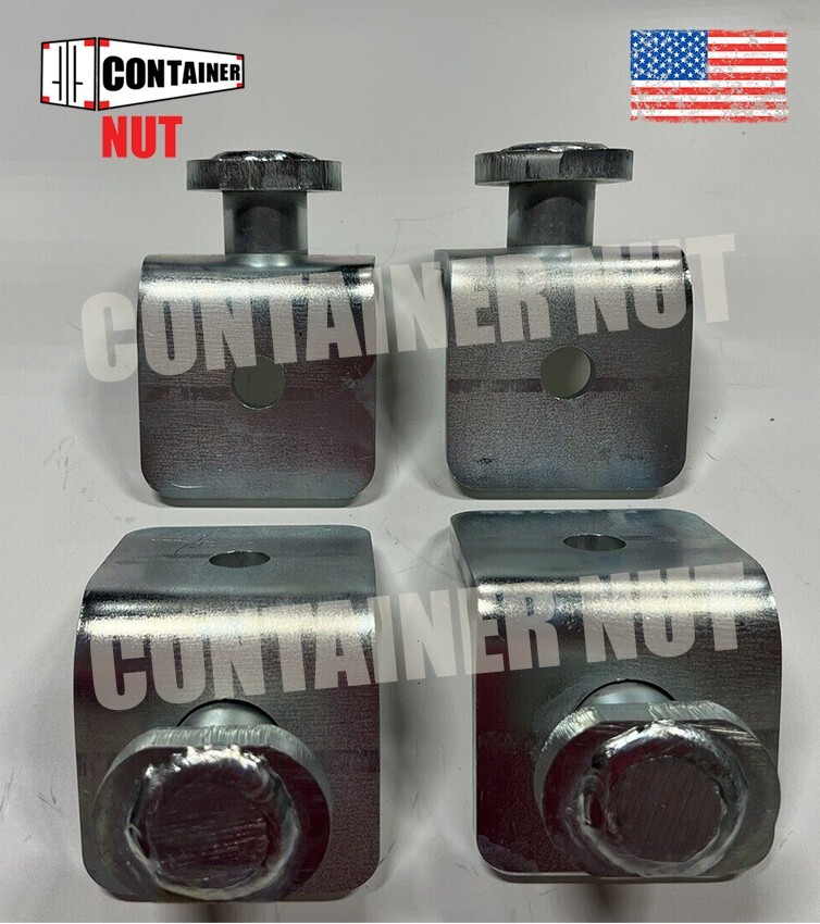 EZY Twist Lock Anchors | 4 Pack | Shipping Container Anchors | Made in ...