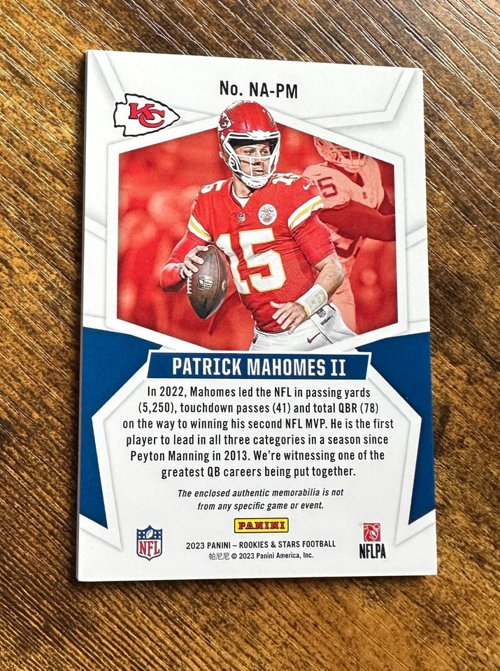 2023 Rookies and Stars NFL Authentic Jerseys #14 Patrick Mahomes II ...