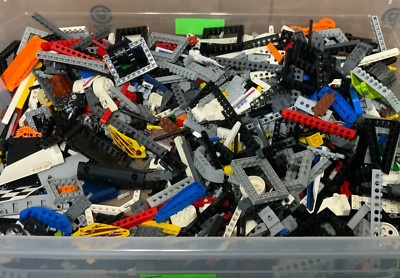 Lego Technic - 150 Bulk Part Lot - Mindstorms NXT RCX Bricks Axles Pins ...