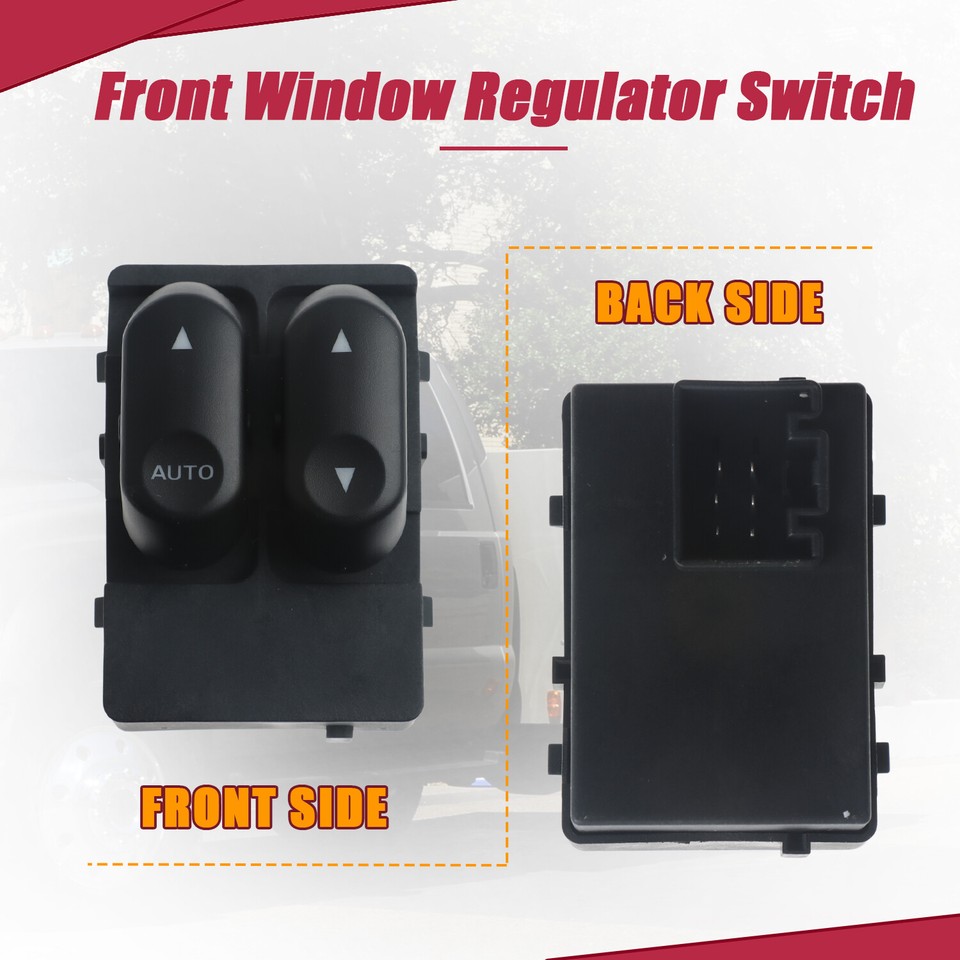 Electric Window Control Switch Front Left for Ford F250 F350 F450 F550 ...