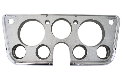 69-72 Chevy/GMC C10 Truck Chrome Dash Bezel 7-Hole Design w/ Lower ...