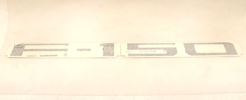 NEW OEM Ford "F-150" Tailgate Lettering Gloss Black ML3Z-9941018-A F ...