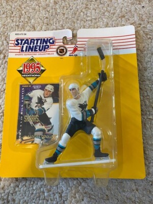 SANDIS OZOLINSH - San Jose Sharks Starting Lineup SLU NHL 1995 Figure ...