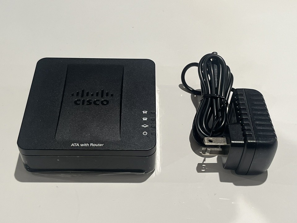 Cisco SPA112 - ATA With Router - 2 Port Phone Adapter - Brand New | eBay