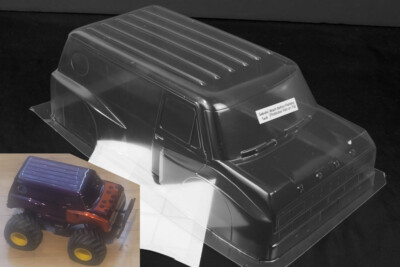 BL2059 Shag Van Body Team Associated RC12l RC12i Jerobee Marui Big Bear ...