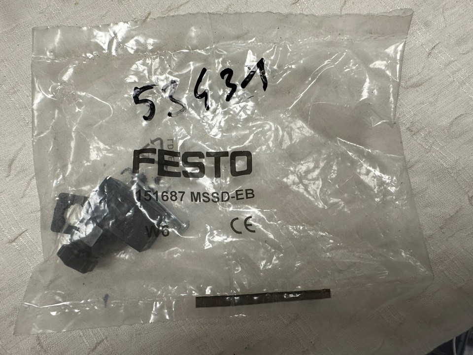 Batch Of 3 Connectors Festo 151687 Mssd-Eb | eBay