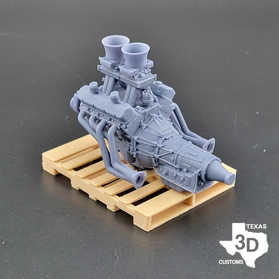 Tunnel Ram 572 model engine resin 3D printed 1/25 1/24 | eBay