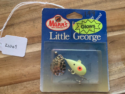 Manns Little George fishing lure Glow (lot#21069) | eBay