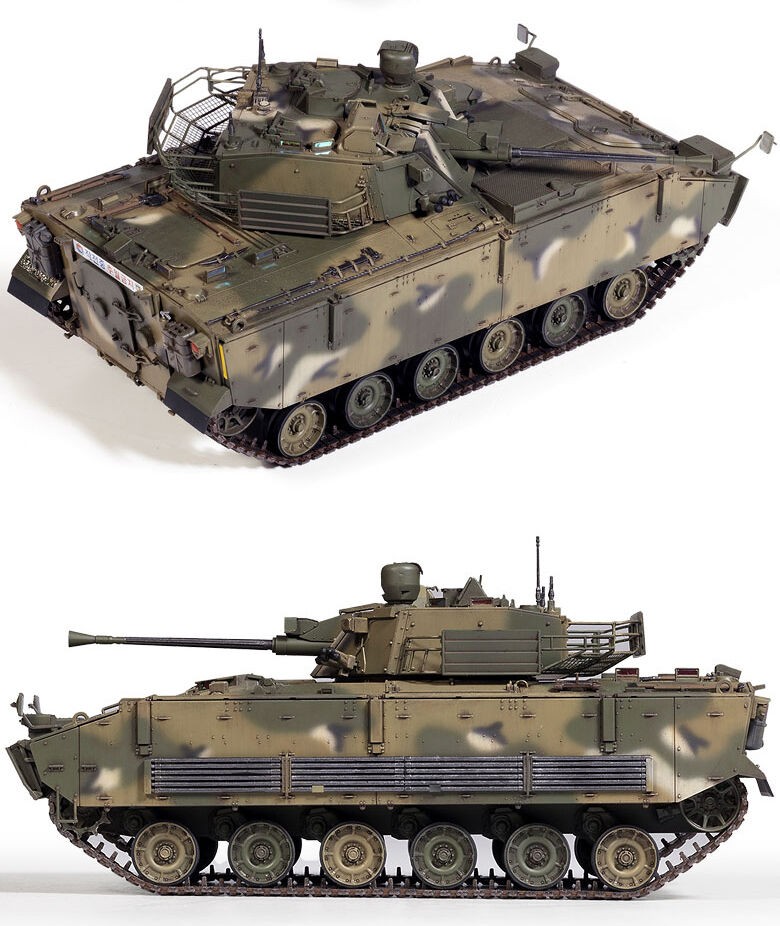 Academy 13566 R.O.K. Army K21 IFV 1/35 Scale Plastic Model Kit Academy ...