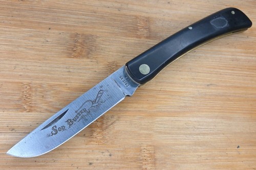 Case XX USA 2138 SS Sodbuster Large Sod Buster 1980 10 Dot W/ Etching ...