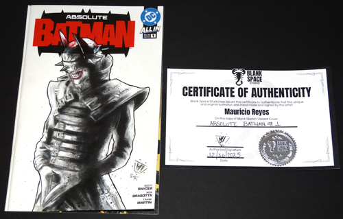 ABSOLUTE BATMAN #1 ORIGINAL SKETCH VARIANT (2025 DC) SKETCH | eBay