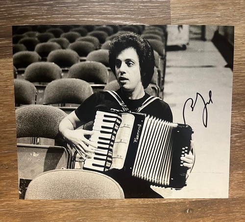 * BILLY JOEL * signed 11x14 photo * PIANO MAN * PROOF * 6 | eBay