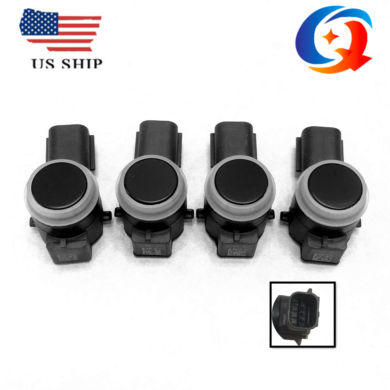 4pcs OEM Parking Sensor 23428268 Bumper Aid Backup for Chevy Silverado ...