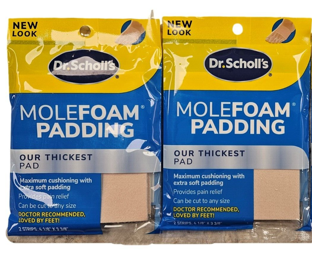 Dr. Scholls MoleFOAM Padding 2 strips ( 2 pack ) 11017149002| eBay