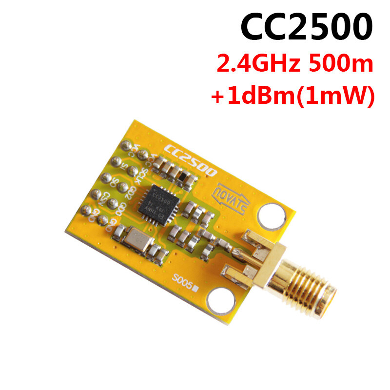 CC2500/2.4GHz/+1dBm/RF Module/Wireless Data Communication Transceiver ...