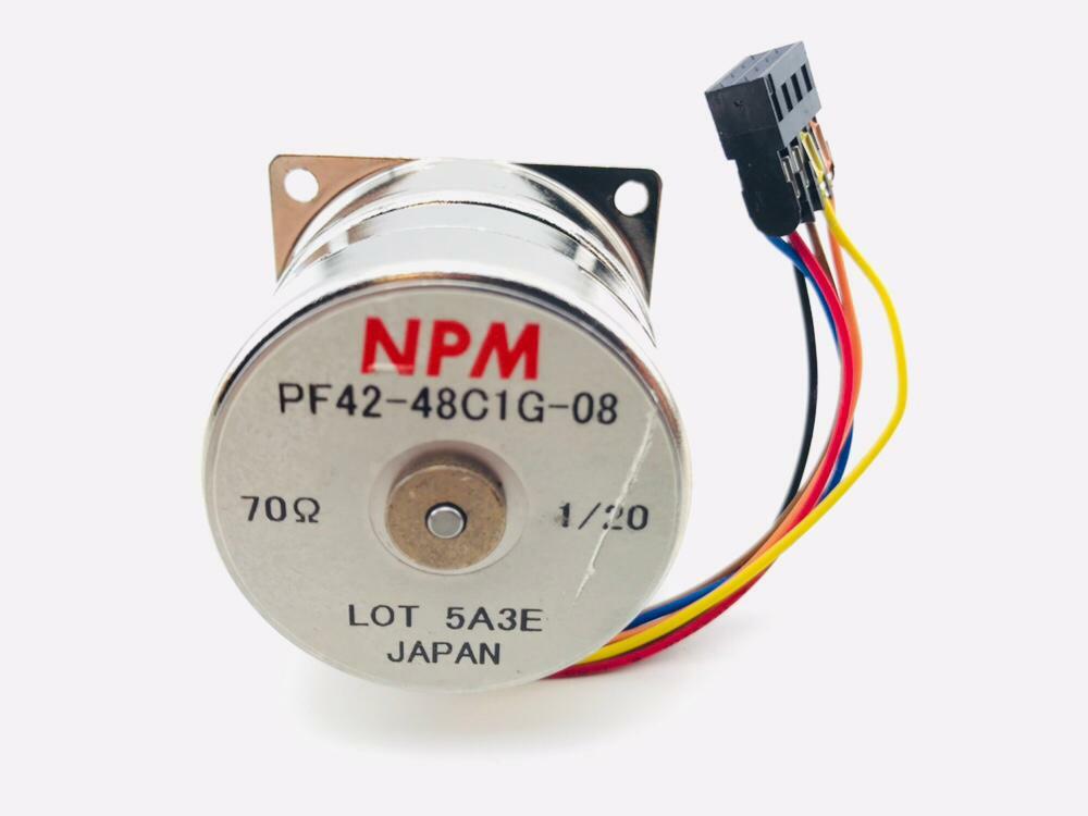 NPM Stepper Motor PF42-48C1G-08 reduction ratio 1/20 3A | eBay
