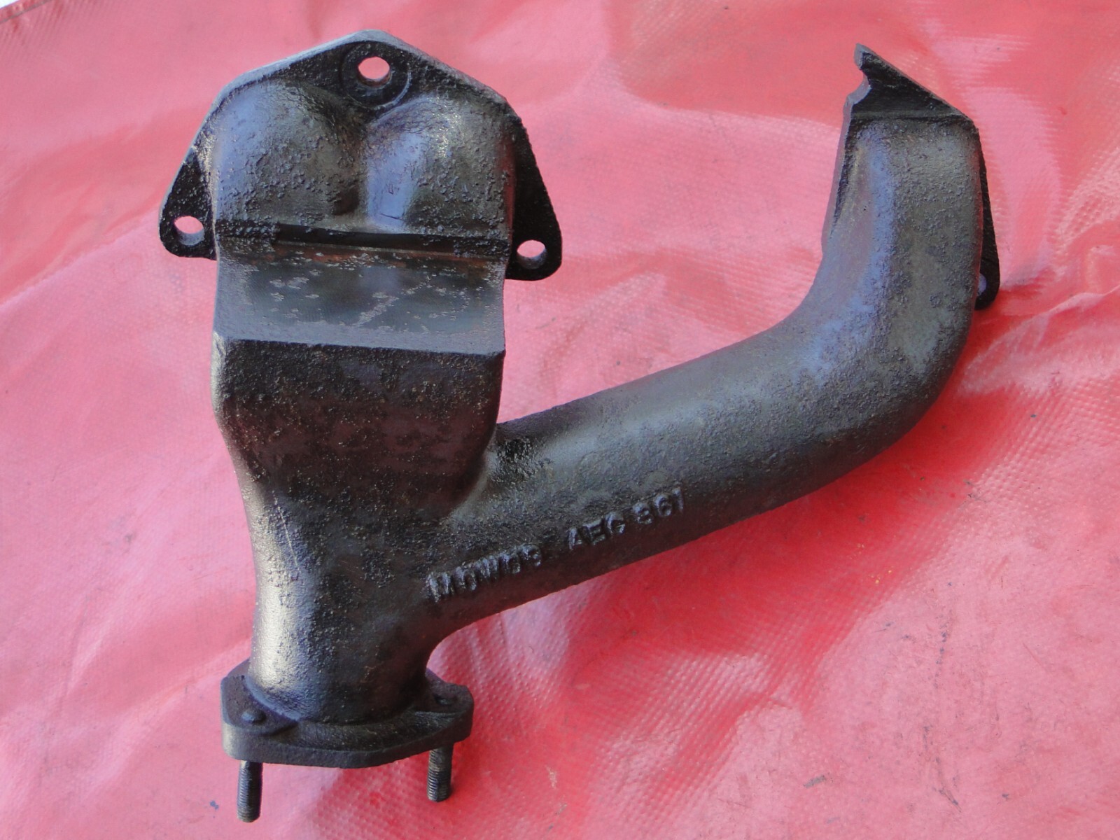 Austin Healey 100-6 BN6 Original Rear Exhaust Manifold 1957-1960 ...
