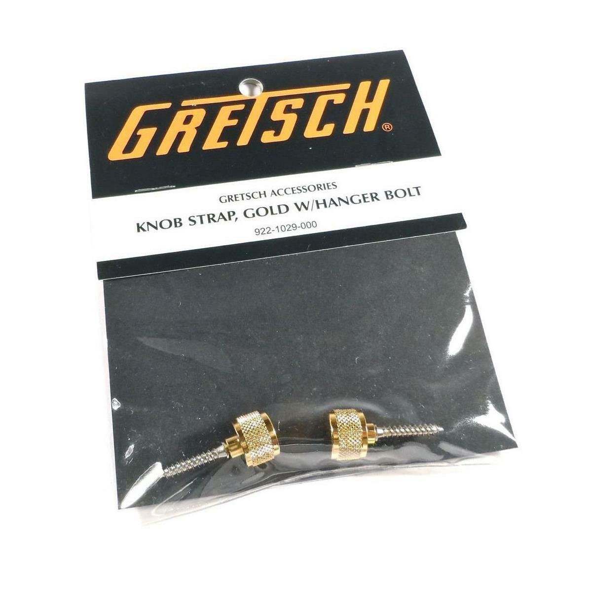 Gretsch Strap Buttons with Mounting Hardware for Guitars, Gold ...