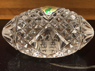Alabama Crimson Tide 2012 National Champs Waterford Crystal football ...