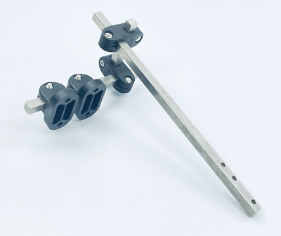 UNUSED VALU GUIDE VG-619-12M ROD CROSS BLOCK ASSEMBLY - INCLUDES 2 ...