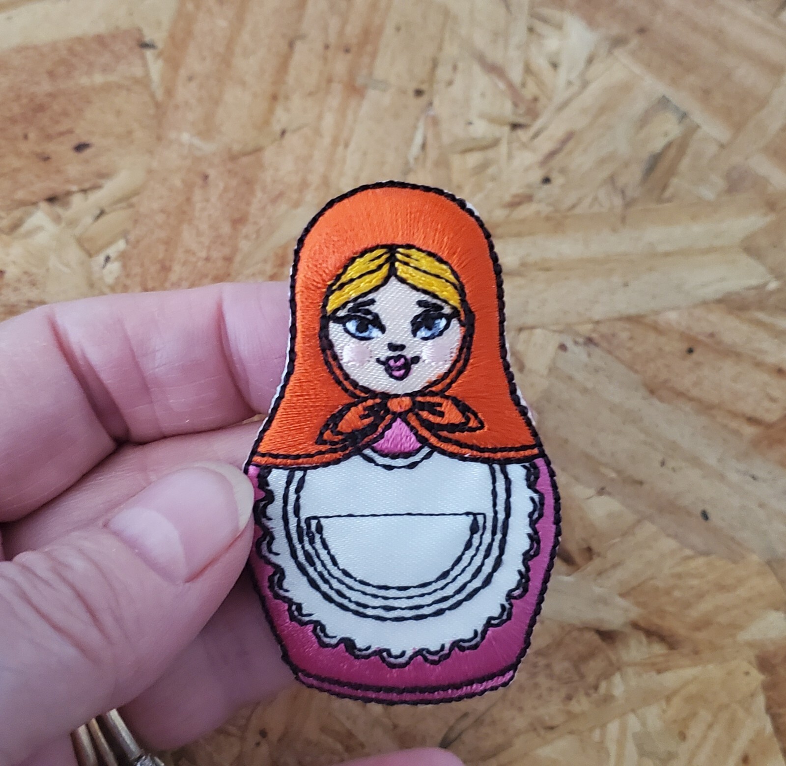 Nesting Doll - Russian - Matryoshka - Crafts - Embroidered Iron On ...