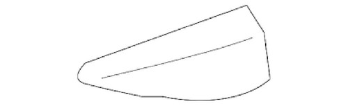 Toyota Genuine OEM Moulding sub-assy, front fender, lh 75602-50080-C0 ...