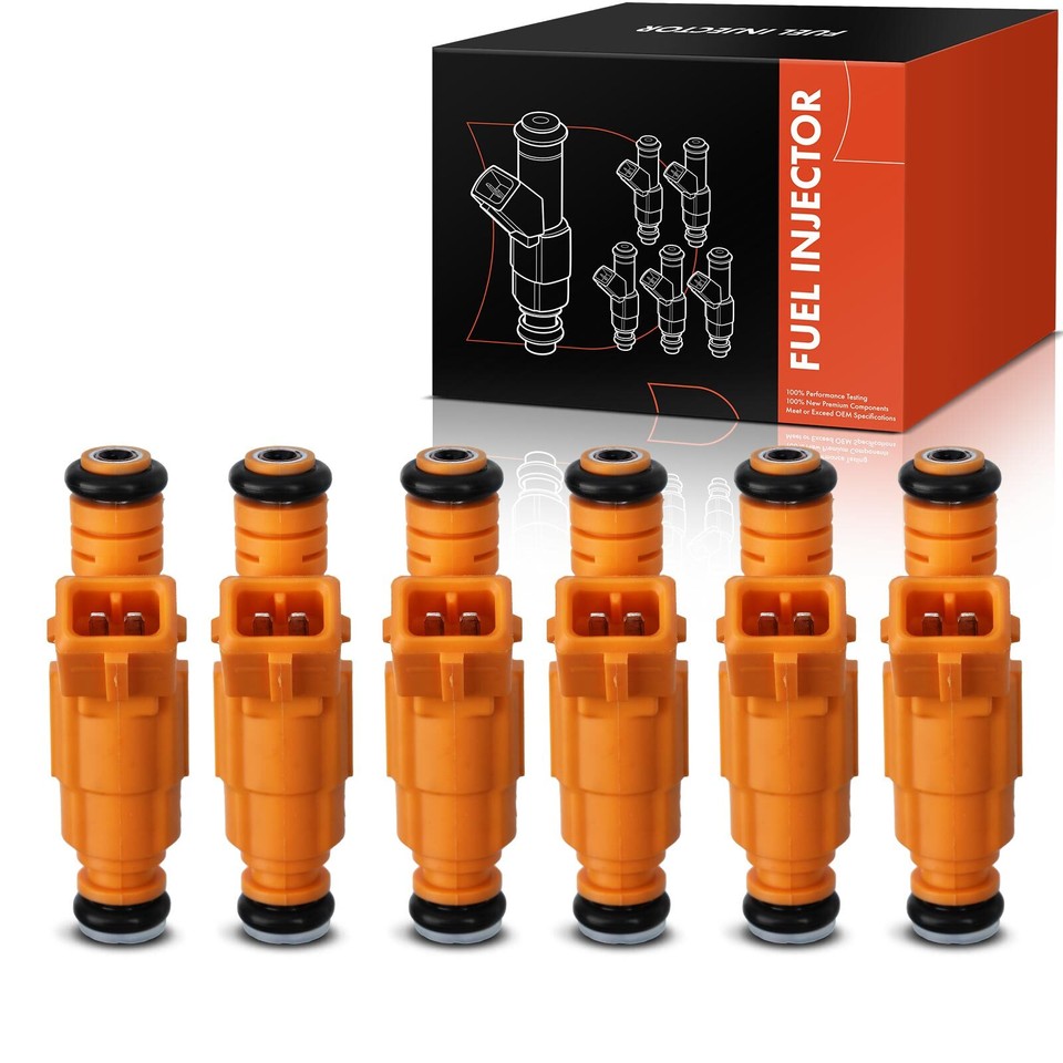 6Pcs Fuel Injector for Volvo 960 1995-1997 S90 V90 1997-1998 L6 2.9L ...