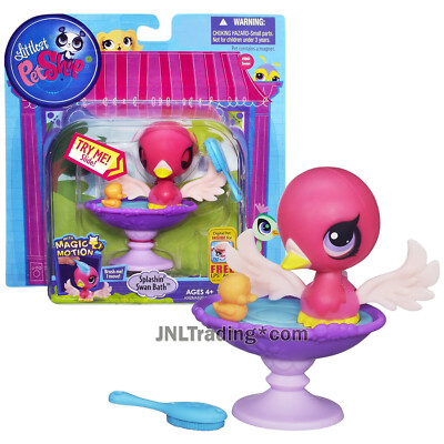 Year 2013 Littlest Pet Shop LPS Magic Motion Pet Figure Set SPLASHIN ...