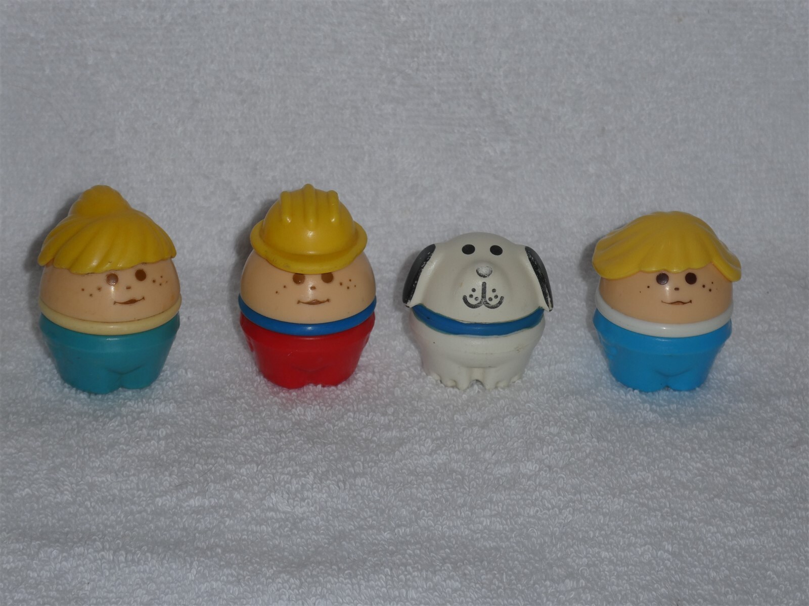 Little Tikes Vintage Toddle Tot Family Lot: Blonde Girl Mom, Dad Boy ...