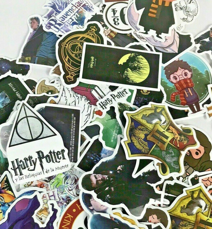 100pc Harry Potter Notebook Fantasy Wall Laptop Decal Sticker | eBay
