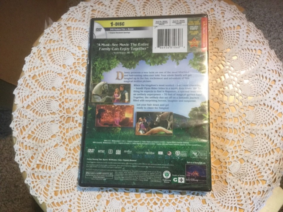 New Disney TANGLED. DVD. 786936810608| eBay