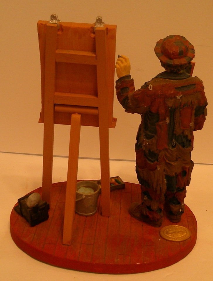 Stanton Arts Emmett Kelly Chalk Talk Self Portrait #15309 | eBay