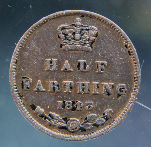 Great Britain, Half Farthing, 1843 coin,#3 | eBay