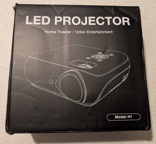 LED Projector for home theater/Video Entertainment Model H1 | eBay