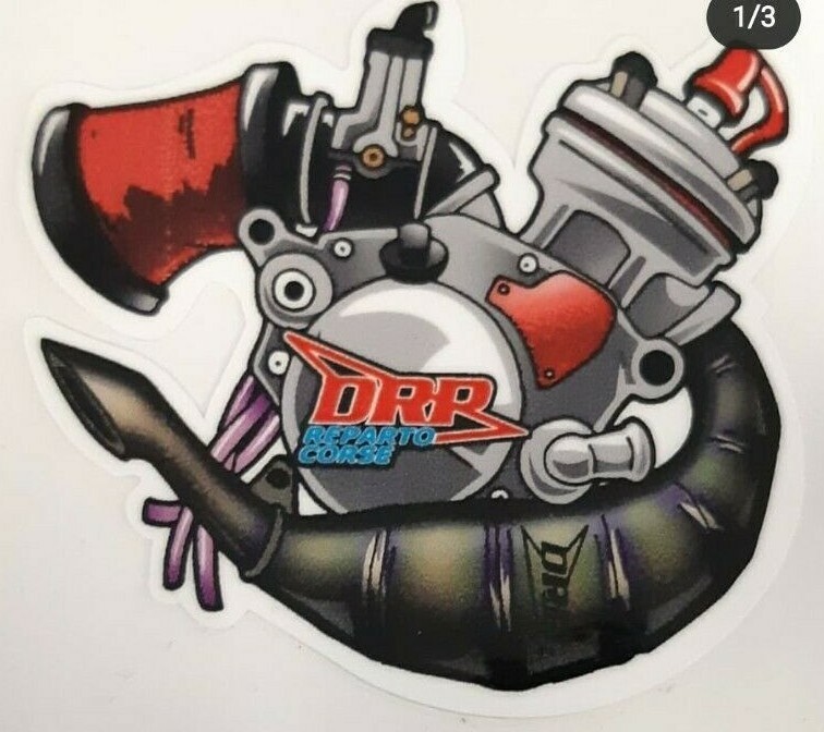 TESTA DRP PER AM6 TOP TPR 86 CC MOTORE CILINDRO RACING COLORE VIOLA | eBay