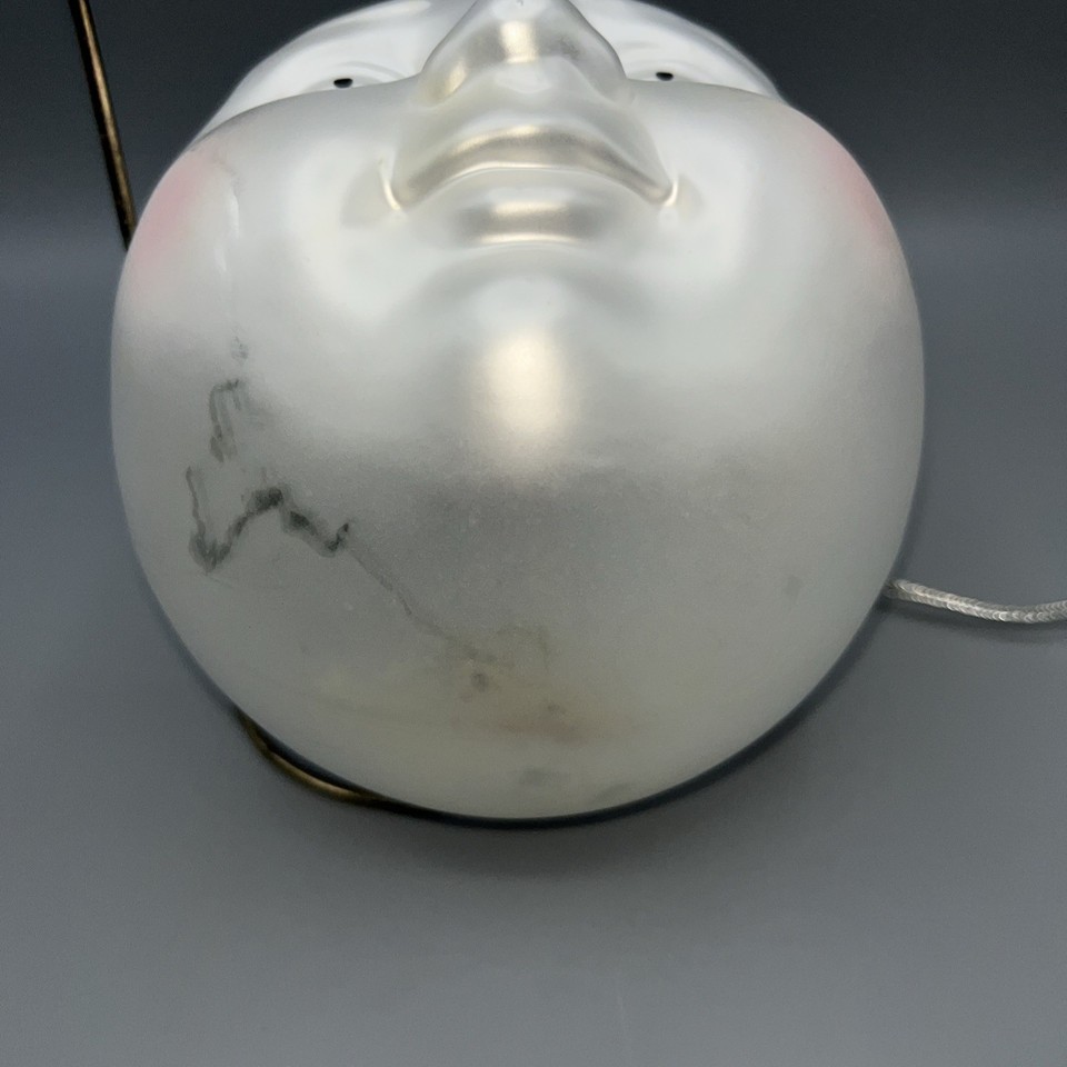 Department 56 Man In The Moon Frosted Mercury Glass Ornament Silver ...