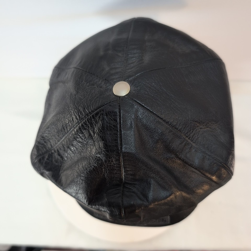 Super Rare 1970s Blackout Vintage Harley Davidson Cap By The Leather ...