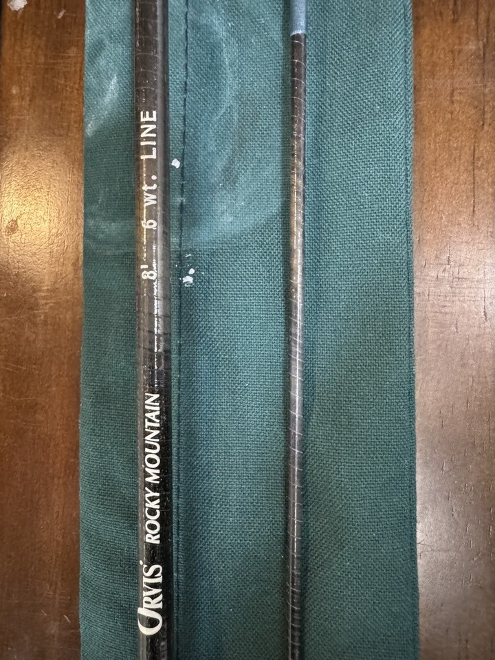 Orvis Rocky Mountain Series 8 ‘ 2 1/4 oz 6-Weight Fly Rod W/ Sock ...
