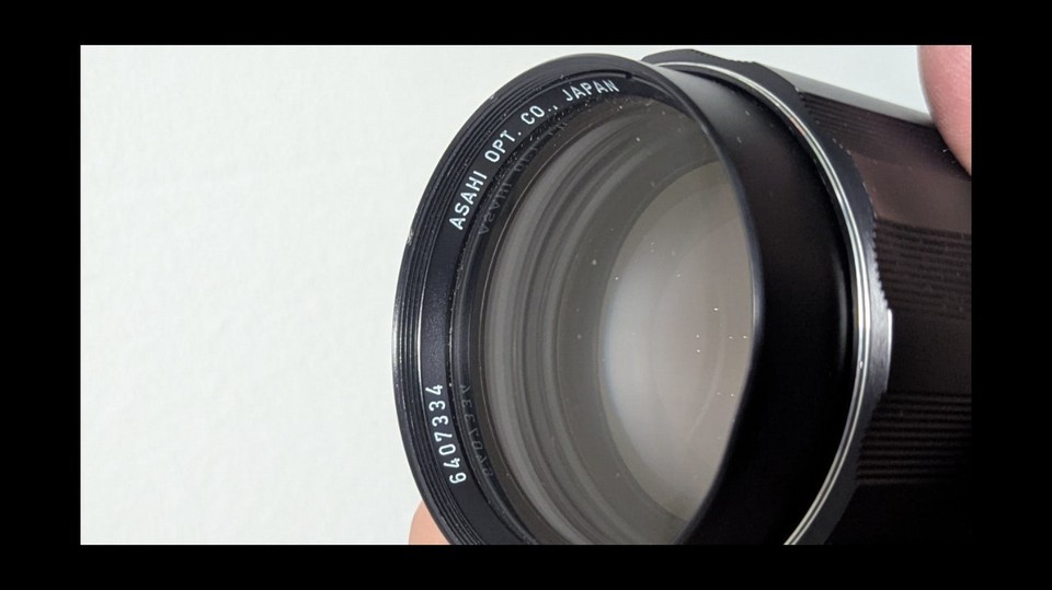 Super-Multi-Coated Asahi Super Takumar 135mm f/2.5 6-element Very rare ...