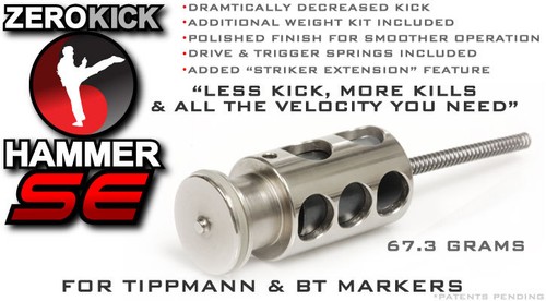 TECHT Zero Kick Hammer SE - Upgrade for Tippmann A5, 98 Custom, X7 and ...