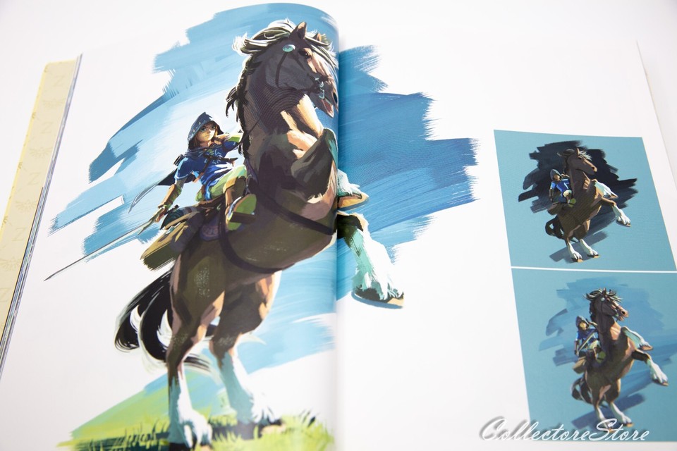 The Legend of Zelda Breath of the Wild Master Works Art Book (FedEx/DHL ...