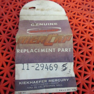 New Mercury MerCap Quicksilver Nut Part # 11-29469 Pack of 3 NOS | eBay