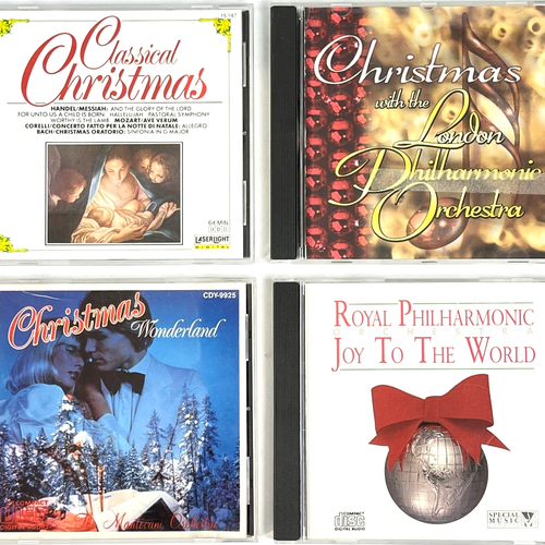 Christmas Classical Orchestra 4 CD Bundle Royal London Philharmonic ...