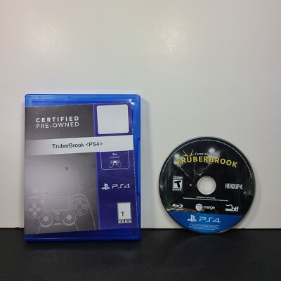 Truberbrook (Sony PlayStation 4, 2019) PS4 Tested 819335020306| eBay
